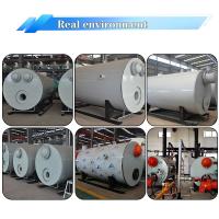 China Food Industry Horizontal Automatic Natural Gas Fired Hot Water Vacuum Steam Boiler ZKS Fuel Gas for sale