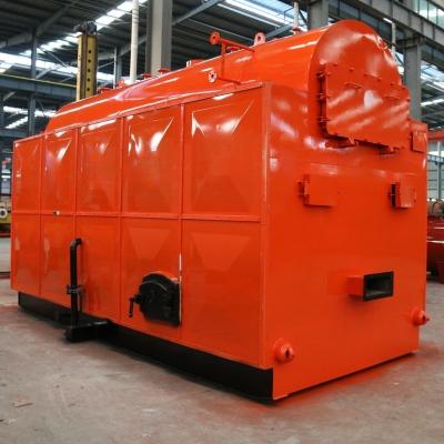 China CDZH Automatic Industrial Hot Water Boiler 1-20 Ton Coal / Biomass Fired Horizontal Style for sale