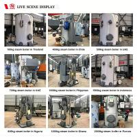 China Small Vertical Industrial Steam Boiler Biomass Steam Generator 500 Kg/H 0.5 Ton Multi-Layered Safety Protection Steam Generator for sale