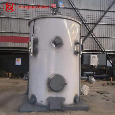 China New Hengnuo Vertical Fire Tube 7Bar Low Pressure Wood Pellet Steam Boiler Full Automatic Fast Steam Output 300-2000kg/h Food for sale