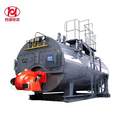 China WNS 10 Ton Industrial Steam Boiler Automatic Horizontal Steam Boiler Manufactured for sale