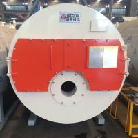 China China WNS Horizontal Industrial Water Tube Gas Fired 2 Ton High Efficiency Steam Boiler Generator for sale