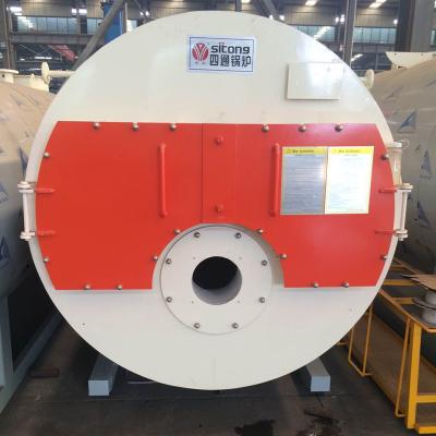 China China WNS Horizontal Industrial Water Tube Gas Fired 2 Ton High Efficiency Steam Boiler Generator for sale