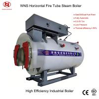 China WNS Low Pressure 0.5-20Ton Horizontal Fire Tube Steam Boiler Gas/Oil Fired Automatic Industrial Boiler for Factory Use for sale