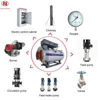 China OEM 1-20 Ton WNS Gas And Diesel Fired Steam Boiler Low Pressure For Factory Heating for sale