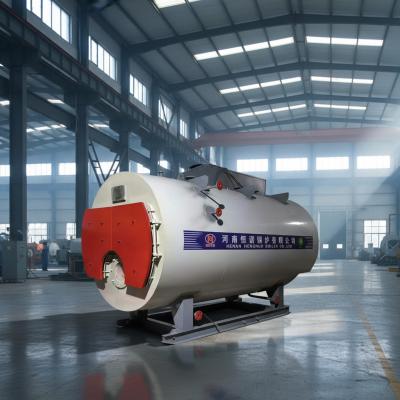 China Horizontal 0.5-20t/h Industrial Steam Boiler Natural Gas LPG Diesel Oil Fired CE Certified for sale