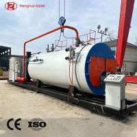 China CE ISO WNS 30HP Horizontal Industrial Automatic LPG Diesel Natural Gas Fired Steam Boiler for Food Beverage Tofu Factory for sale