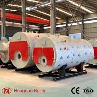China WNS 1Ton Horizontal Fire Tube Gas Steam Boiler Low Pressure CE Certified Food Industry Customizable Factory Hot Sale Price for sale
