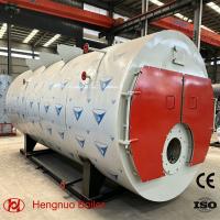 China CE Certified Energy Saving High Efficiency Horizontal WNS Fire Tube Steam Boiler 10t/h 1.25MPa Gas Oil Dual Fuel Automatic for sale