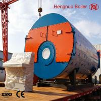 China Energy Saving Industrial High Efficiency WNS 2026kg Diesel Steam Boiler Horizontal Fire Tube Thermal Efficiency 98% Fully for sale