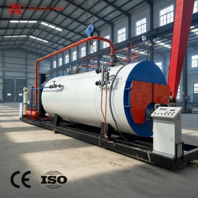China Factory Direct Horizontal Automatic Natural Gas Steam Boiler High Efficiency WNS Industrial Boiler for Chemical Industry for sale