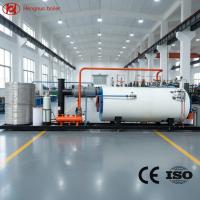China 1-20Ton Natural Gas Wet Back Horizontal Three-pass Fully Automatic Oil and Gas Dual Fuel WNS Industrial Steam Boiler for sale