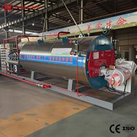China China Industrial Automatic Natural Gas LPG Diesel Fire Tube WNS Steam Boiler for sale