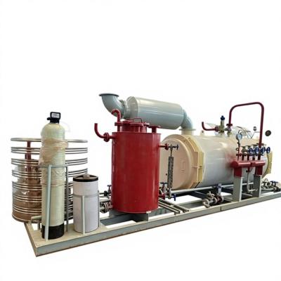 China Three Pass Fire Tube WNS Horizontal Oil Fired Steam Boiler 6-10 Ton High Efficiency for sale