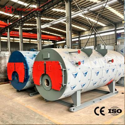 China WNS Series Fuel Gas / Oil Fire Tube LPG Industrial Steam Boiler for Sugar Mill Kenya for sale
