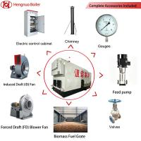 China 1-20 Ton Industrial Coal Fired Chain Grate Stoker Steam Boiler Horizontal Low Pressure for sale