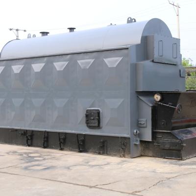 China Low Pressure 1-20 Ton Biomass Chain Steam Boiler with Natural Circulation Fire Water Tube for sale