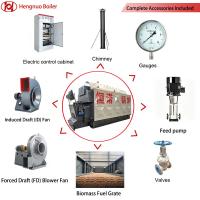 China DZL Biomass Chain Steam Boiler Industrial Wood Biomass Steam Boiler for Heating for sale