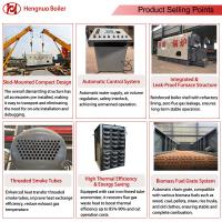 China 1-20 Ton DZL Biomass Fired Steam Boiler Industrial Biomass Chain Steam Boiler Customized for sale