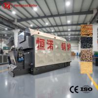 China Automatic Chain Grate Steam Boiler Multi Fuel Rice Husk Coal Biomass Fired DZL for sale