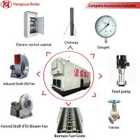 China DZH Biomass Steam Boiler 1-6 Ton Capacity for Industrial Use-Firewood Wood Biomass Coal/Biomass Boiler for sale