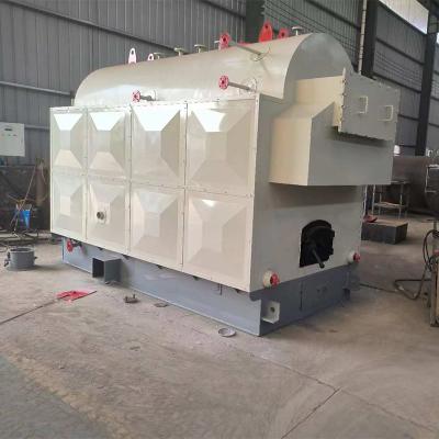 China Biomass Pellet Low Pressure Horizontal Automatic DZH Industrial Steam Boiler for Tyre Pyrolysis for sale