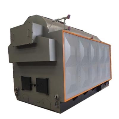 China Industrial Automatic Horizontal DZH 1-6 Ton Woodchip Coconut Palm Shell Fired Steam Boiler with Easy Operation for Sale for sale