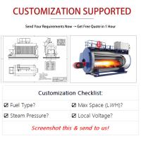 China DZH Natural Circulation Biomass Straw Steam Boiler Horizontal Low Pressure Fire Tube for Industrial Use for sale
