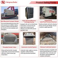 China Eco-Friendly DZH Horizontal Low Industrial Moving Grate Steam Boiler Wood Pellet Corncob Fired for Hotel Greenhouse Heating for sale