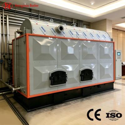 China 5 Ton Horizontal DZH Biomass Steam Boiler Automatic Low Energy Consumption Rice Husk Wood Chip Fired Industrial High Efficiency for sale