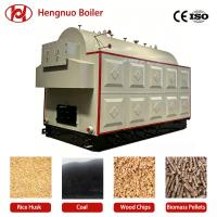 China Easy Operation DZH 4Ton Horizontal Biomass Steam Boiler Semi Auto Quick Assembled for sale