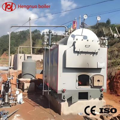 China Eco Friendly Horizontal Automatic 0.5-6Ton DZH Industrial Biomass Wood Fired Steam Boiler for sale