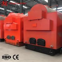 China Industrial DZH 1-6 Ton Wood  Biomass Fuel Steam Boiler for Restaurants Hotels for sale