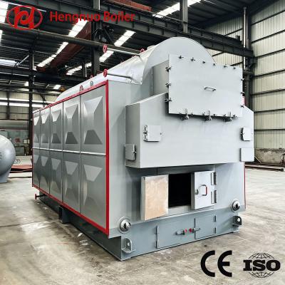 China Multiple Fuels Biomass Pellets Fire Water Tube Steam Boiler Low Pressure 0.5-6 Ton Hour for sale