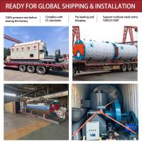 China Customized 3 Ton Biomass Steam Boiler Special for Indonesia Palm Oil Factory for sale