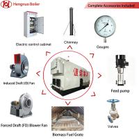 China 12 TPH DZH Biomass Fired Steam Boiler Coal Biomass Steam Boiler For Large Feed Mill for sale