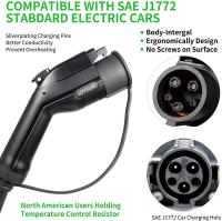 China Home 16A EV Charger J1772 Level 1 EVSE Charger 110V 120V NEMA 5-15 for sale