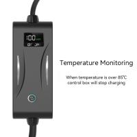 China Adjustable Portable EV Charging Cable Type 2 Ev Charger 16A 3.3kW for sale