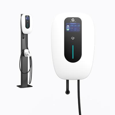 China 3 Phase EV 7kw Home Charger Wallbox Charging Station With Wifi And APP for sale