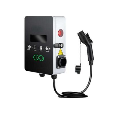China 3 Phase OCPP Wallbox AC Charger 32 Amp Ev Charger Type 1 Type 2 for sale