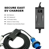 China Home 16A 32A Portable EV Charging Station 7kw Type 2 Charger CE Plug for sale