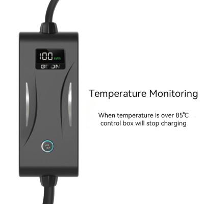 China 8A 13A Portable EV Charging Station Level 1 For Electric Cars for sale