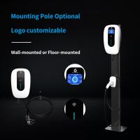 China Wall Mounted 32A EV Wallbox AC Charger RFID Card High Compatibility for sale