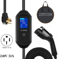 China 3.5kw 7kw Portable EV Charger Type 2 16A 32A for sale