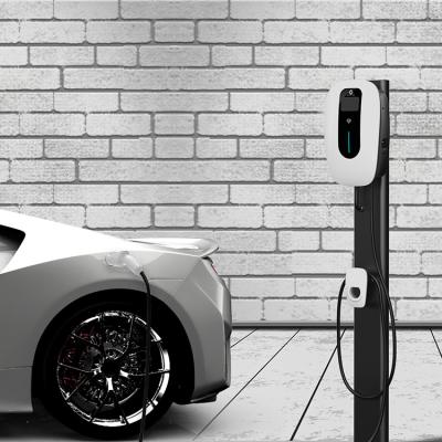 China 220VAC Outdoor Level 2 Charger Outlet 7kw Charging Point Commercial for sale