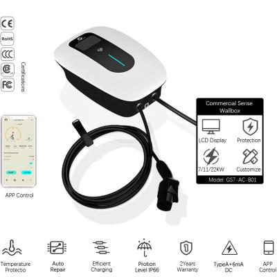 China OCPP 1.6 AC EV Charger Floor Mounted OEM ODM for sale