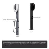 China Smart 32A 3P Electric Car Charging Station 380V CE ROHS FCC APP WIFI Optional for sale
