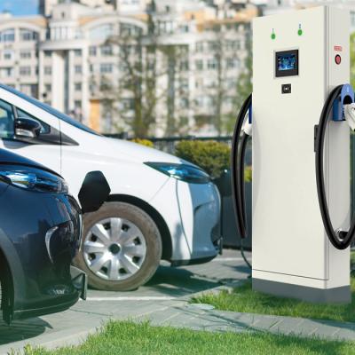 China FCCC DC Fast EV Charger Electric Car EV Charging Station OCPP 1.6 With 3 Sockets for sale