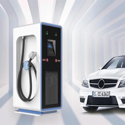 China 60 80 120 160 Kw Commercial Outdoor Floor Stand Fast DC Fast Charging Station for sale