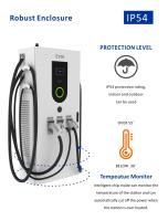 China Outdoor Level 2 Electric Car Charging Station 80KW 120KW 160KW  For Commercial for sale